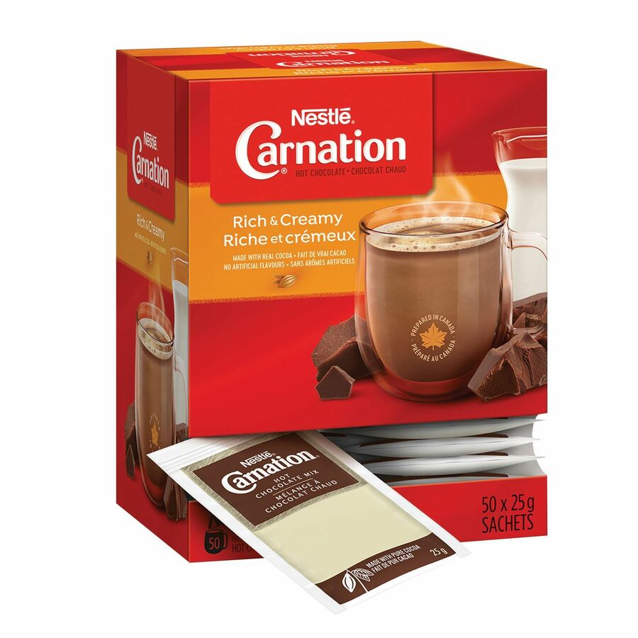 Carnation Hot Chocolate Mix 50 / Box — The Supply Room