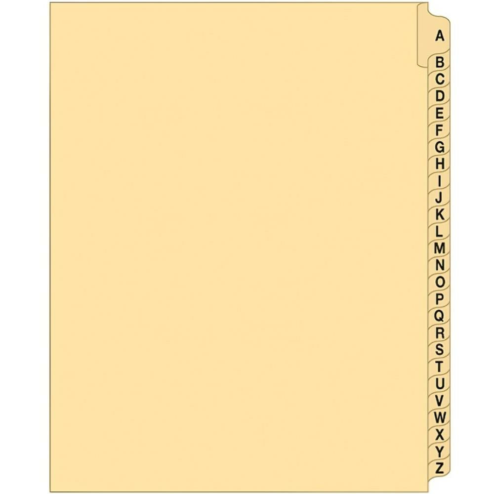 Supreme Litigation Tabs 26th Cut Alpha Set 11" Buff A-Z — The Supply Room