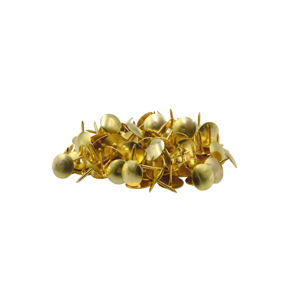 Westcott Brass Thumb Tacks - 3/8" Diameter - 100 Pack — The Supply Room